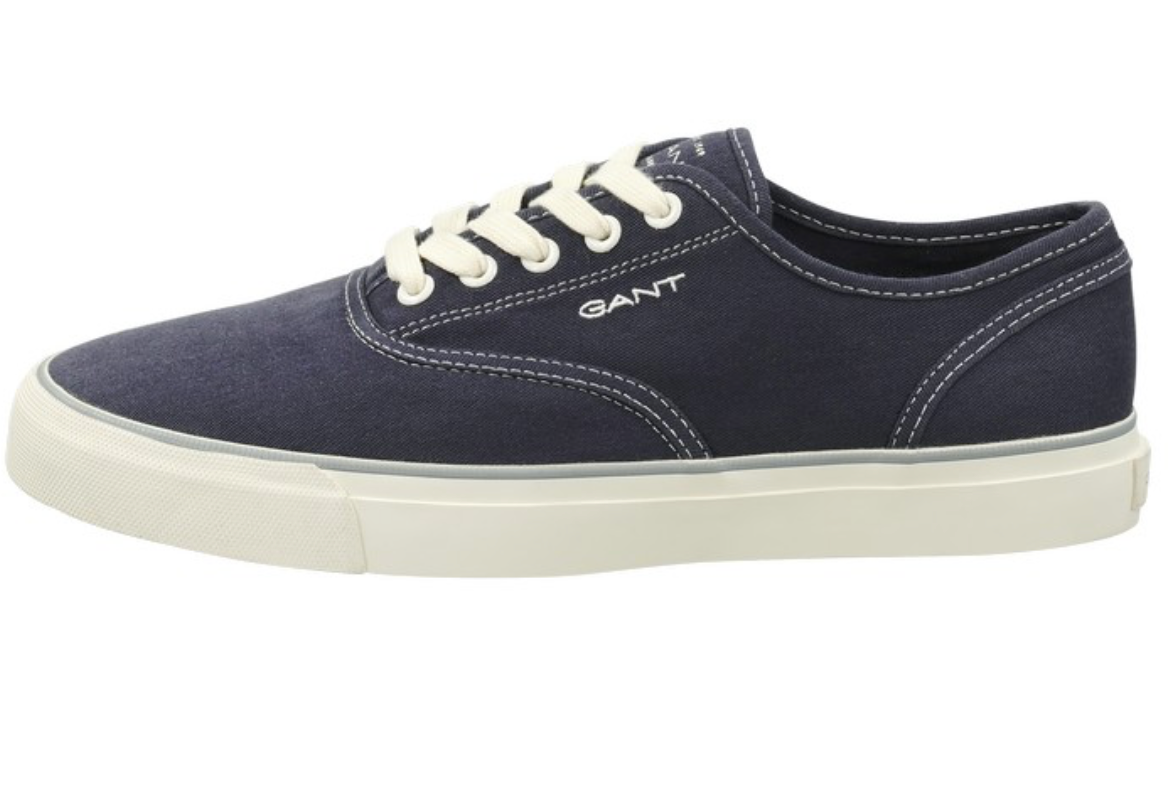 Gant "Killox" Linen Twill Sneakers Blue — Capital Collection